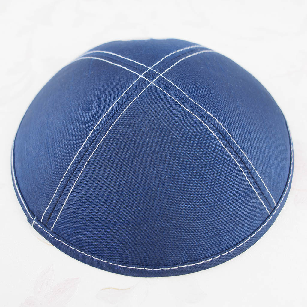 Raw Silk Kippot, Kippah, kipa, Yarmulkes Personalized Logo Embroidery ...