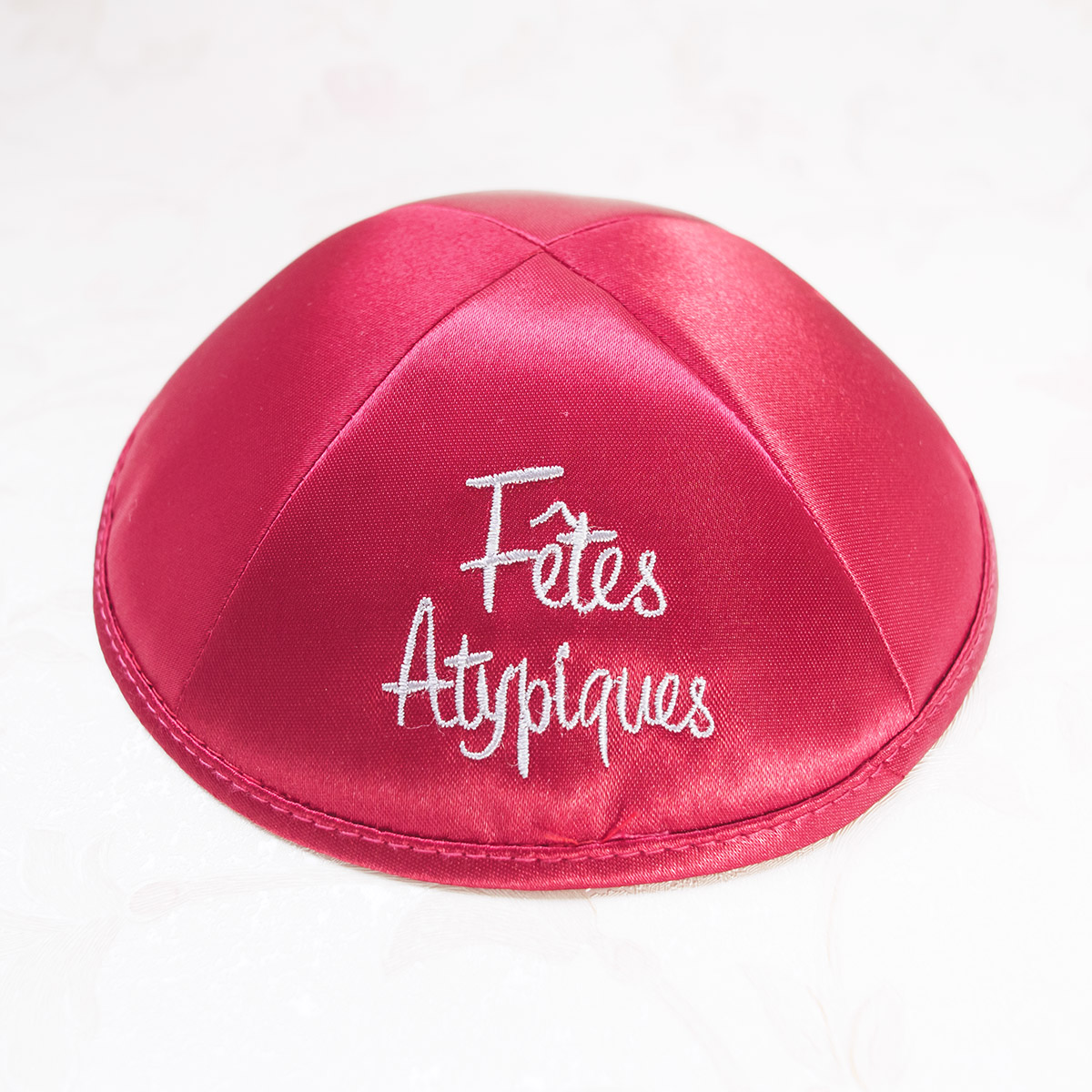 Deluxe Satin Wedding Kippah, kippot, kipa, Yarmulkes Personalized ...