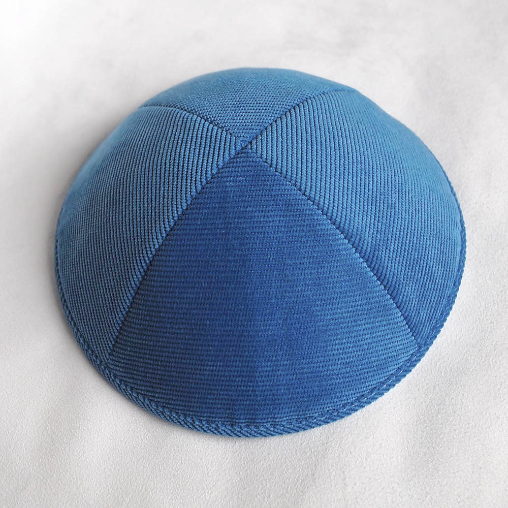 Customize corduroy kippah, cotton kipa, Judaica wedding yarmulkes ...